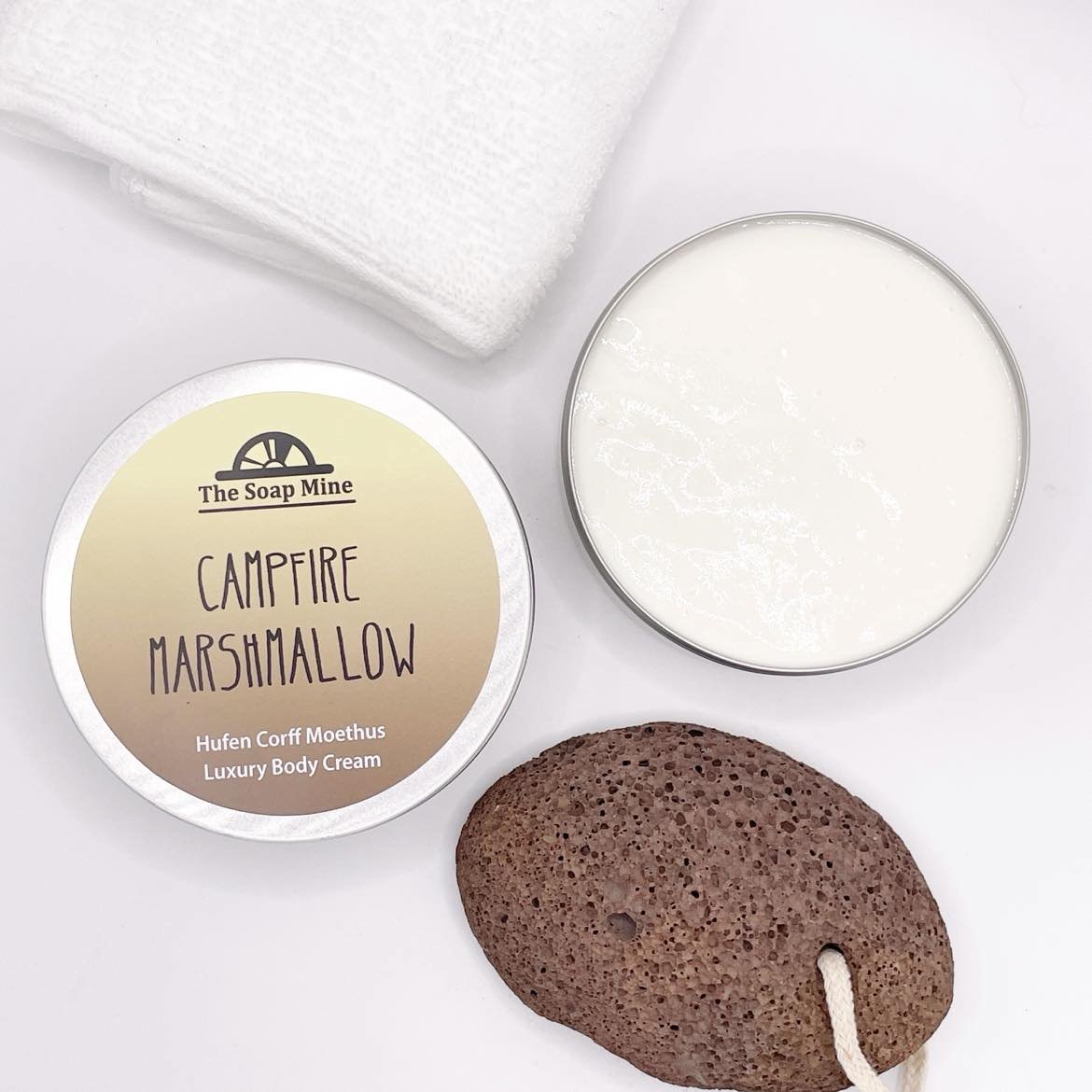 Campfire Marshmallow Luxury Body Cream - The Soap Mine